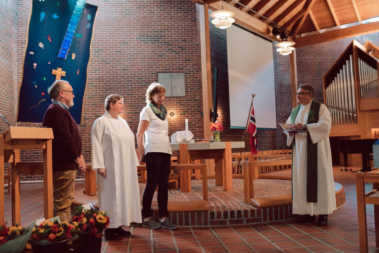 Avskjed med medarbeidere - Lura kirke